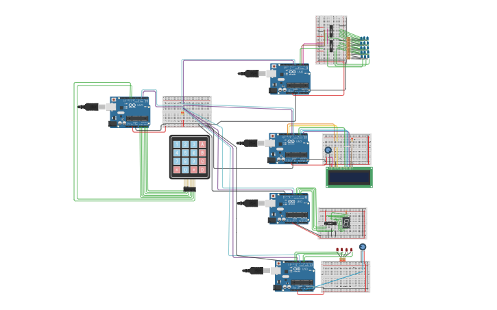 Circuit Design Protocol I2c Tinkercad