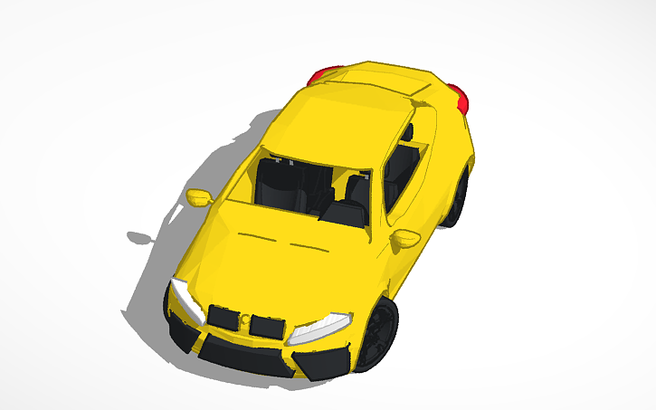 3D design BMW X6 - Tinkercad