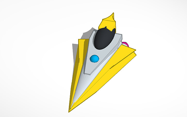 3D design Delta 7 Jedi class Starfighter - Tinkercad
