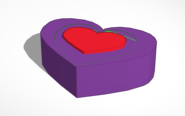 3d Design Heart Tinkercad