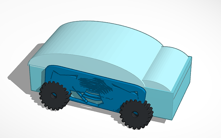 3D design Fantastic Car | Tinkercad