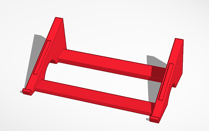 3D design Micro Baseball - score board stand - Tinkercad
