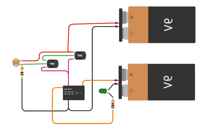 Circuit Design Light Operated Switch Tinkercad