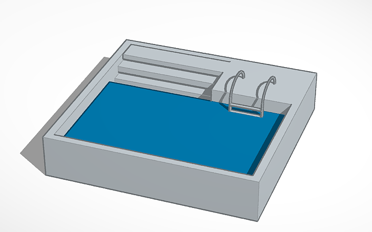 3D design Mini pool | Tinkercad