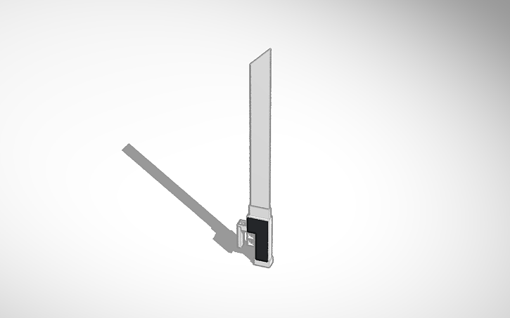 3D design Shingeki no Kyojin (Attack on Titan) ODM Sword - Tinkercad