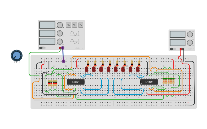 Circuit Design Copy Of Led Bar Graph Tinkercad