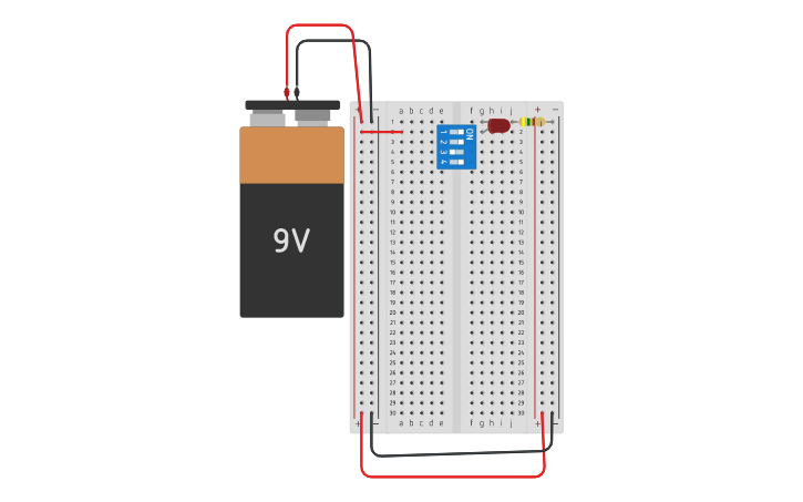 Circuit design My first circuit | Tinkercad