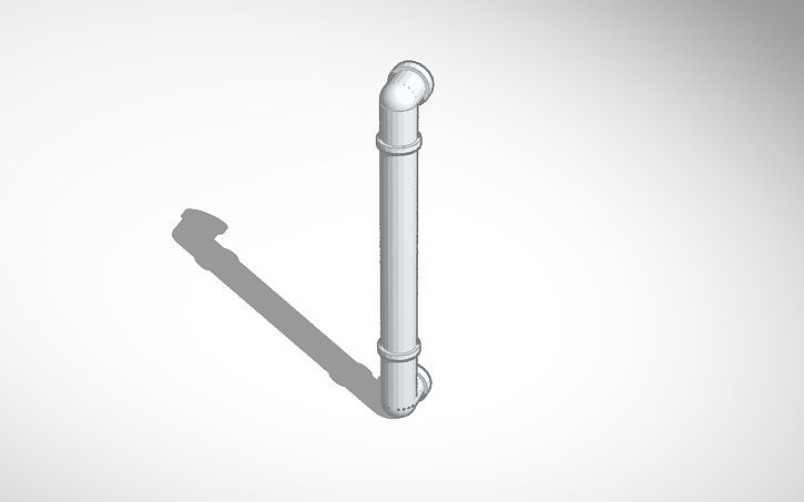 3D design pipes - Tinkercad
