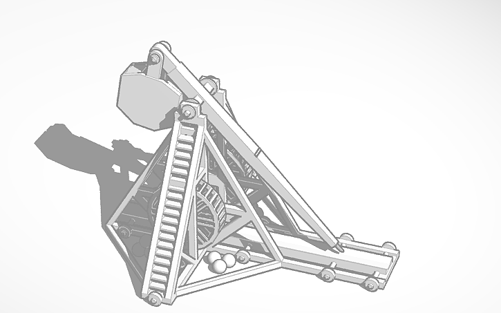 3D design Trebuchet | Tinkercad