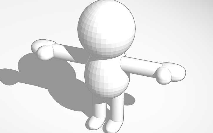 3D design Dandy world OC maker - Tinkercad