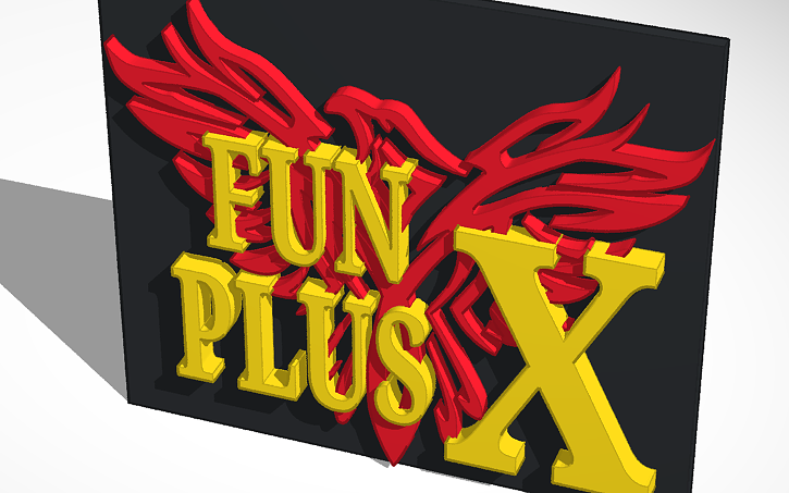 3D design FPX Logo - Tinkercad