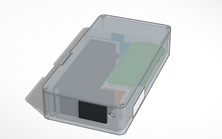 3d Design Smart Security Device Casing Tinkercad