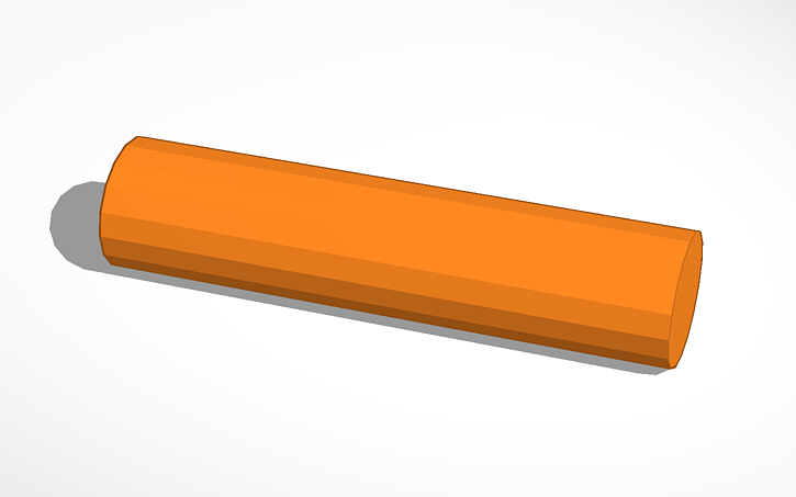 3D design Crossy_Road log - Tinkercad