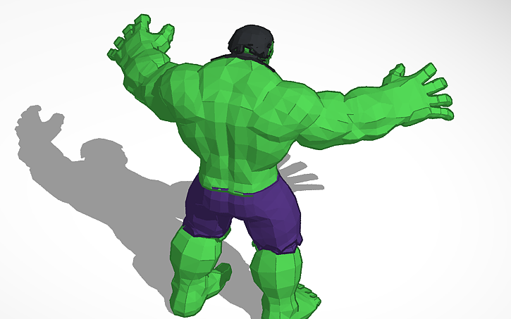 3D design Hulk | Tinkercad