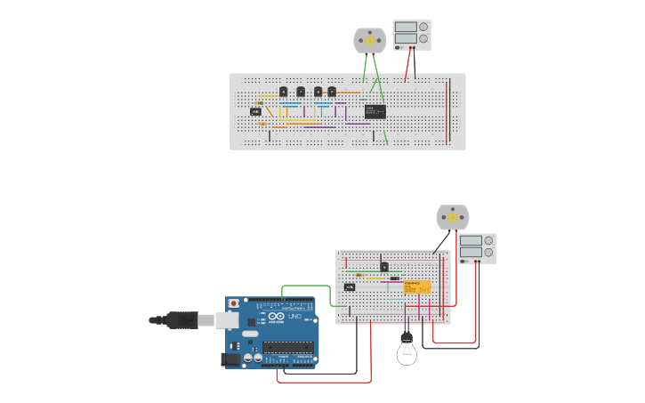 Circuit design C3 PRACTICA 4 TRIAC - Tinkercad