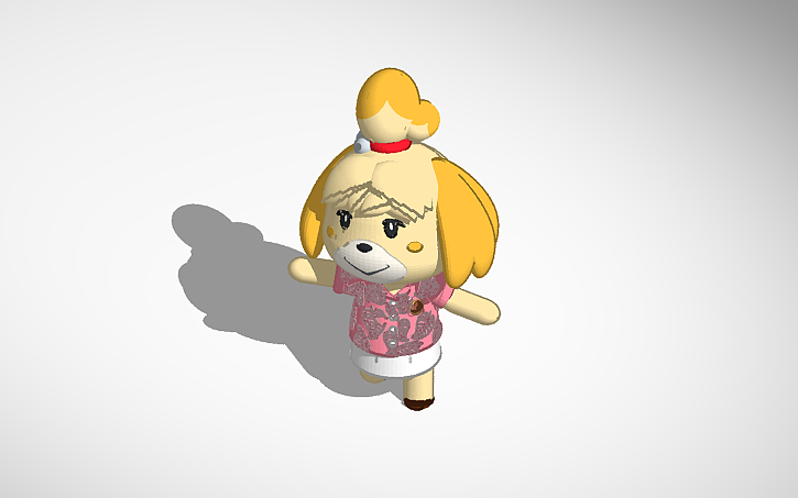 3D design Isabelle - Tinkercad