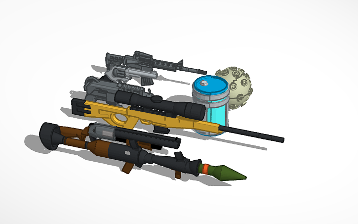 3D design Fortnite - Tinkercad