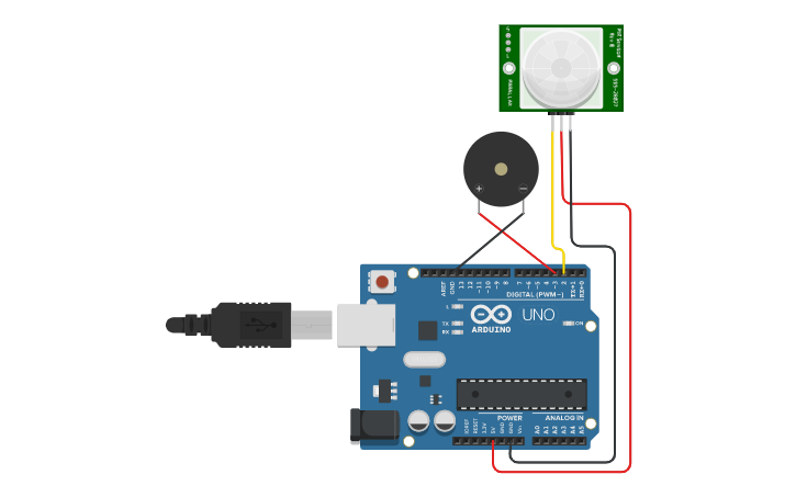 Circuit design ReMINDer - Tinkercad