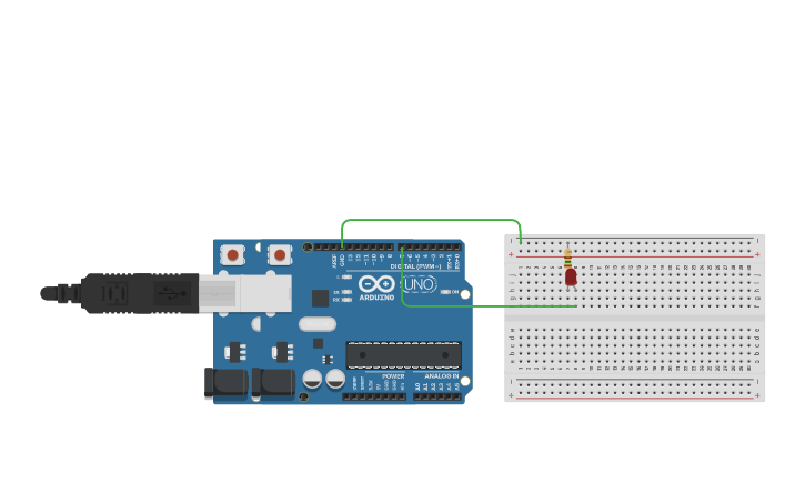 Circuit design card 1 - Tinkercad