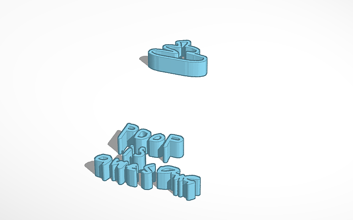3D design Dazzling poop - Tinkercad