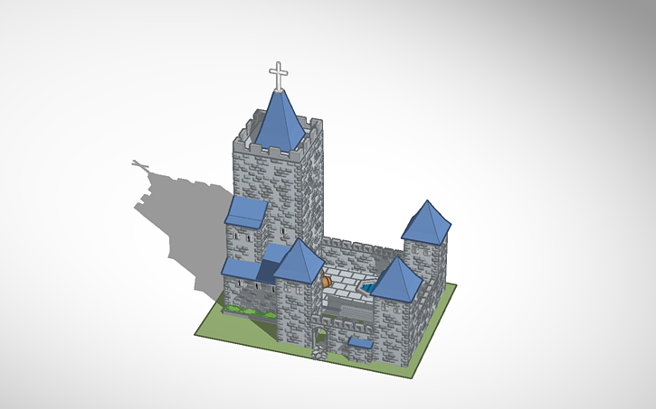 3D design Knight Outpost - Tinkercad