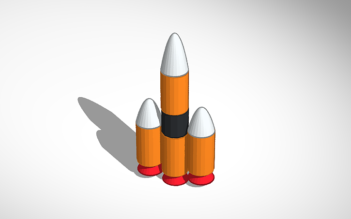 3d Design Rocket Launch Tinkercad
