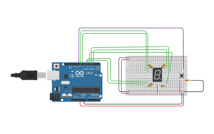 Circuit Design Lab5 Exp 2 Tinkercad