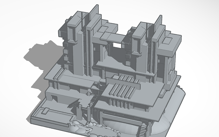 3D design City of future - Tinkercad