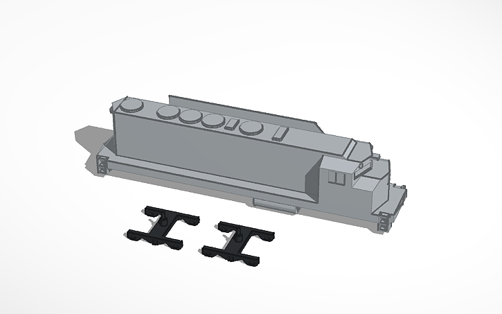 3D design MBTX GP40MC | Tinkercad