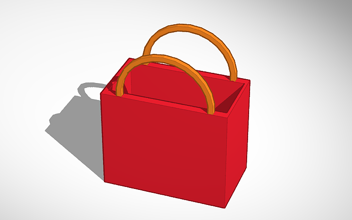3D design Bag - Tinkercad