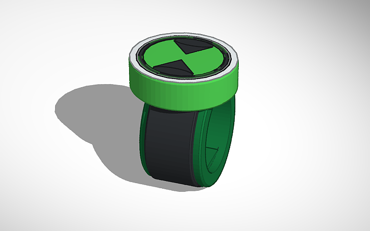 3D design Ben 10 Alien Force Omnitrix - Tinkercad
