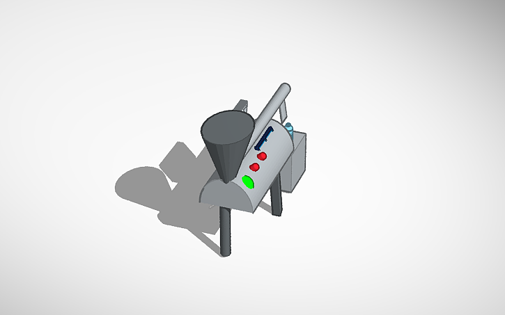 3D design Maquina - Tinkercad