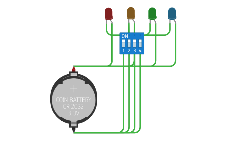 Circuit design Switches - Tinkercad