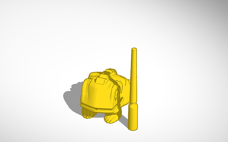 3D design croaking frog | Tinkercad