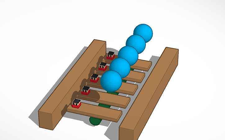3D design Satisfying Gnome Launcher #adskSimChallenge - Tinkercad