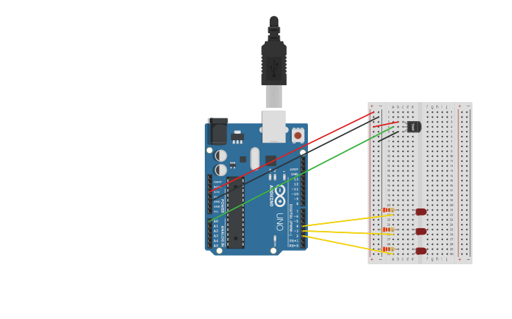 Circuit design ARDUINO Project #1 Temperature Sensor Analog Input ... Circuit design ARDUINO Project #1 Temperature Sensor Analog Input ...