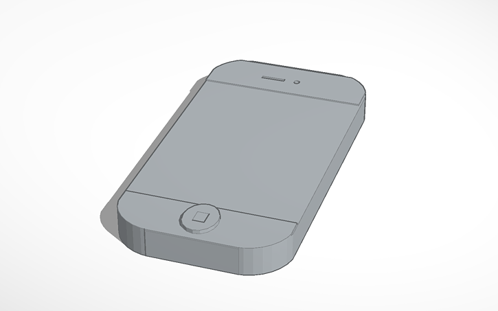 3D design iPhone | Tinkercad