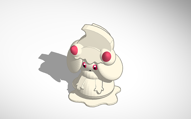3D design Alcremie! | Tinkercad
