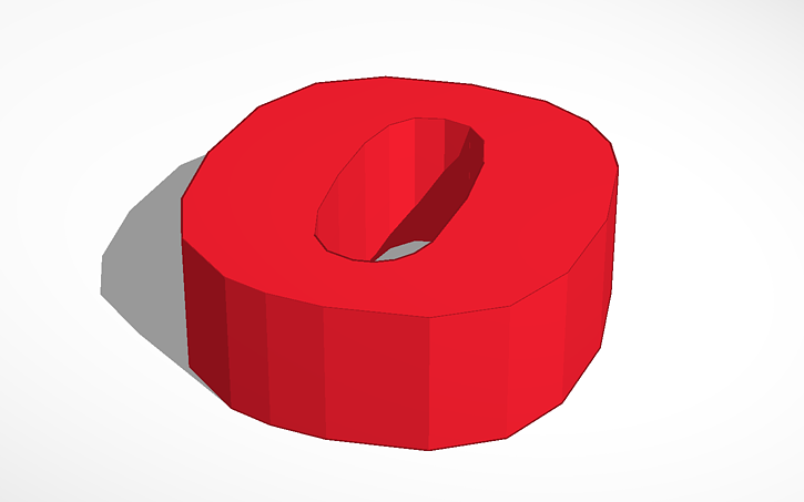 3D design number 0 - Tinkercad