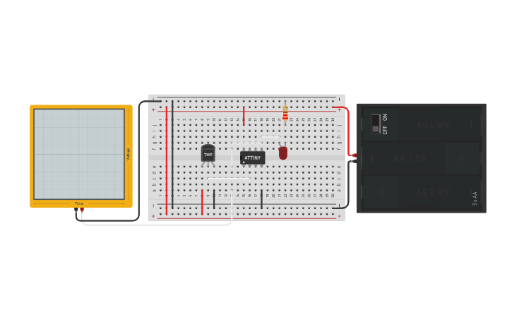 Circuit Design Attiny Project Tinkercad