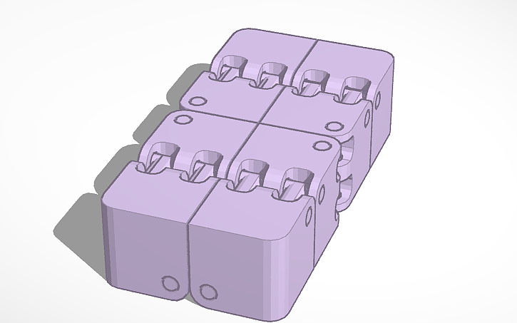 3D design Double Infinity Cube by Claire Rubio | Tinkercad