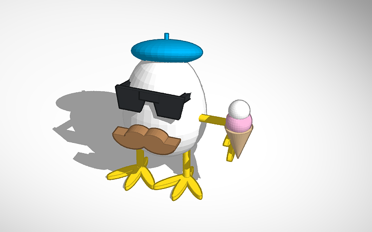 3D design Super Dank Chicken Man | Tinkercad