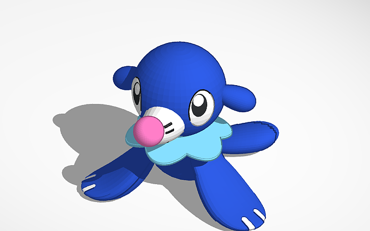 3D design Popplio - Tinkercad