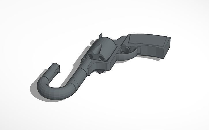 3D design Jameskii's gun - Tinkercad