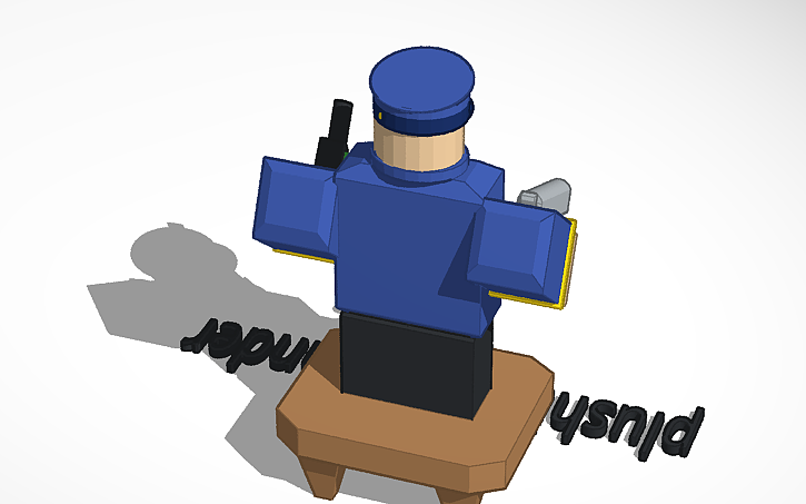 3D design plushie commander tds - Tinkercad