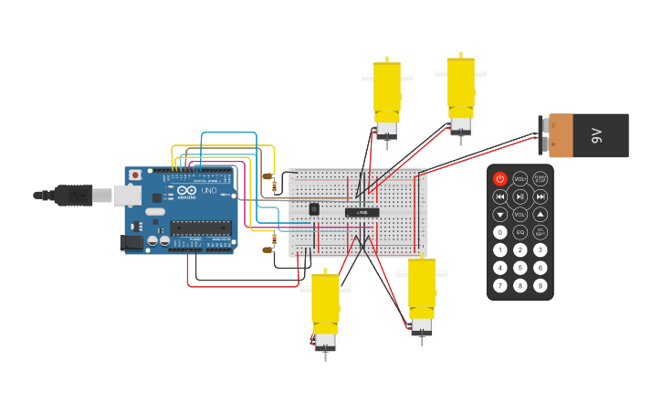 Circuit design RC Tank - Tinkercad