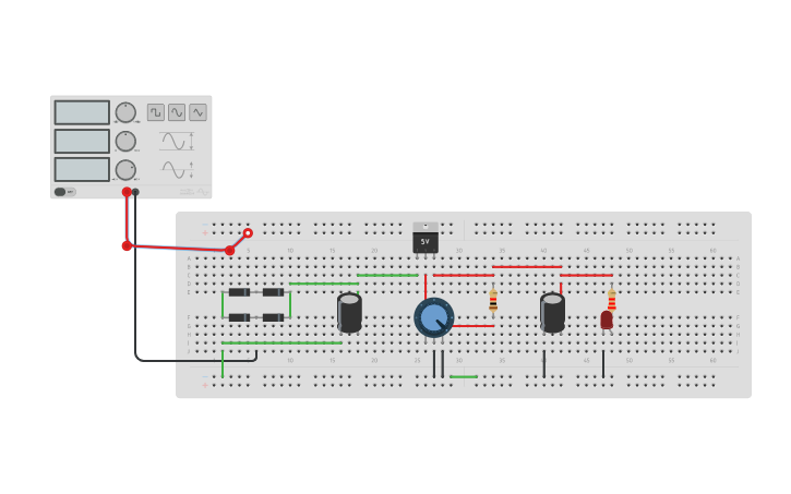 Circuit design Laboratorio | Tinkercad