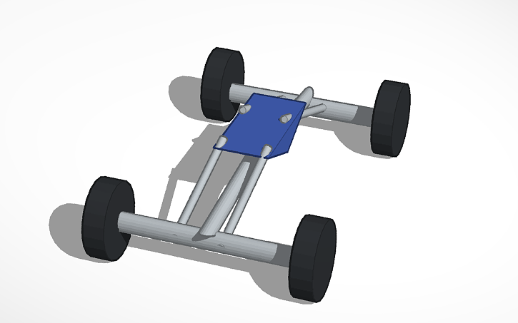 3D design rock crawler - Tinkercad