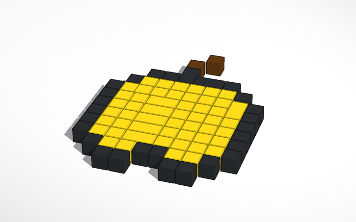 3D design Minecraft Gapple | Tinkercad