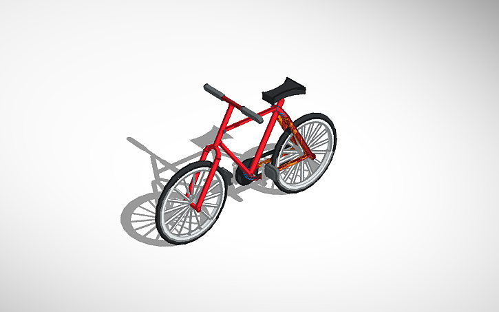 3D design Bicycle - Tinkercad